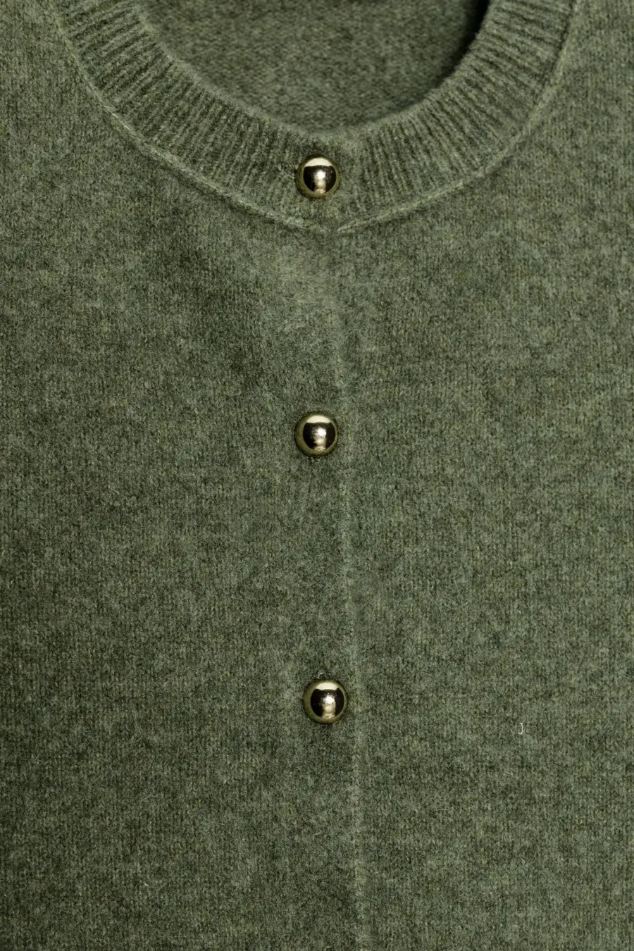 CARDIGAN WITH BALL-SHAPED BUTTONS – American Store