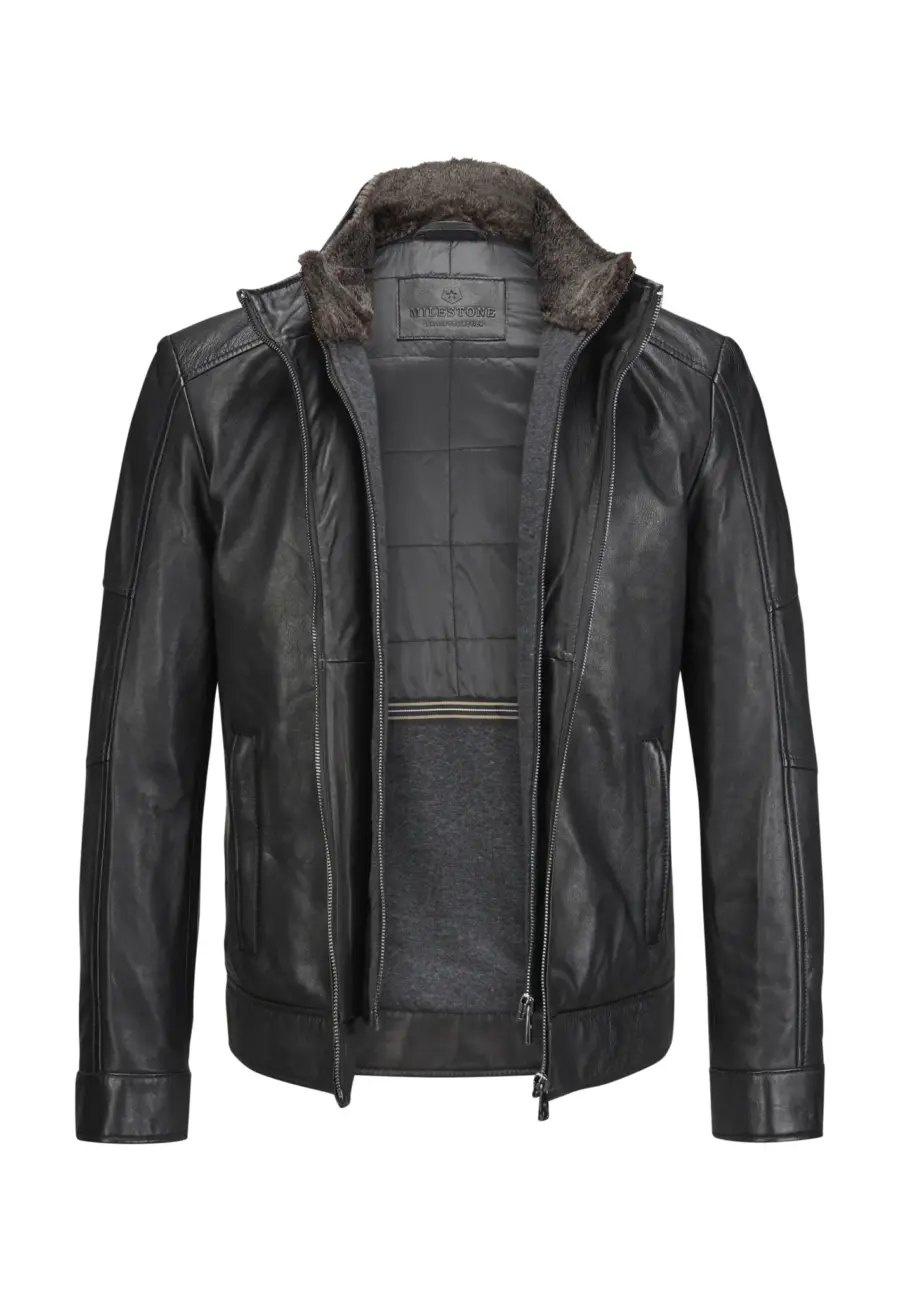 Milestone Classic Leather Rider Jacket – My Leopardo
