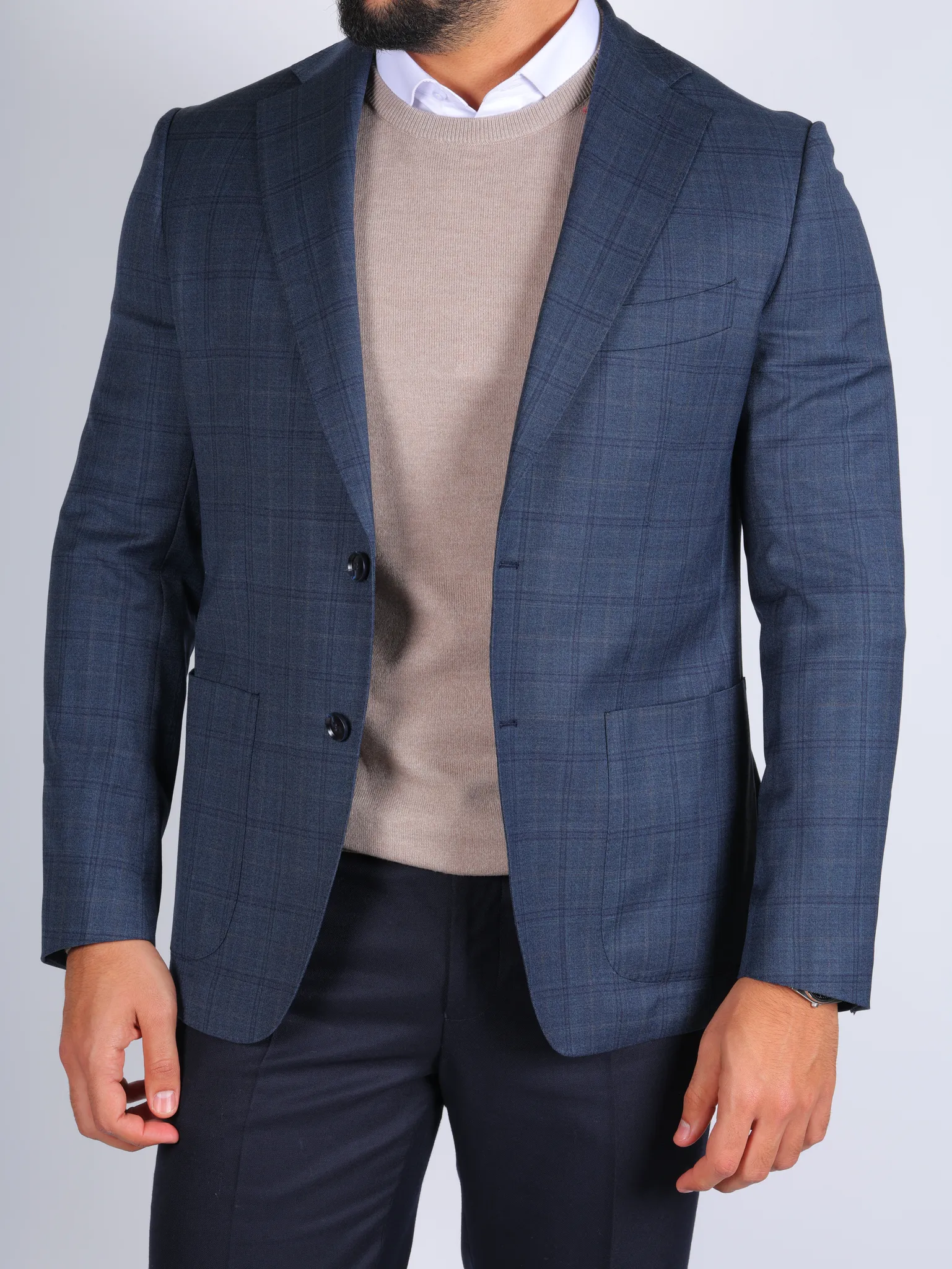 Napoli Dark Blue – SLIM FIT – My Leopardo